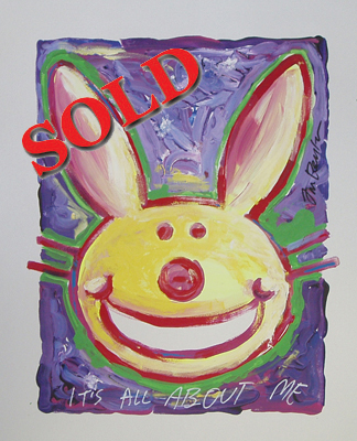 It's Happy Bunny - Its All About Me 18" x 24"